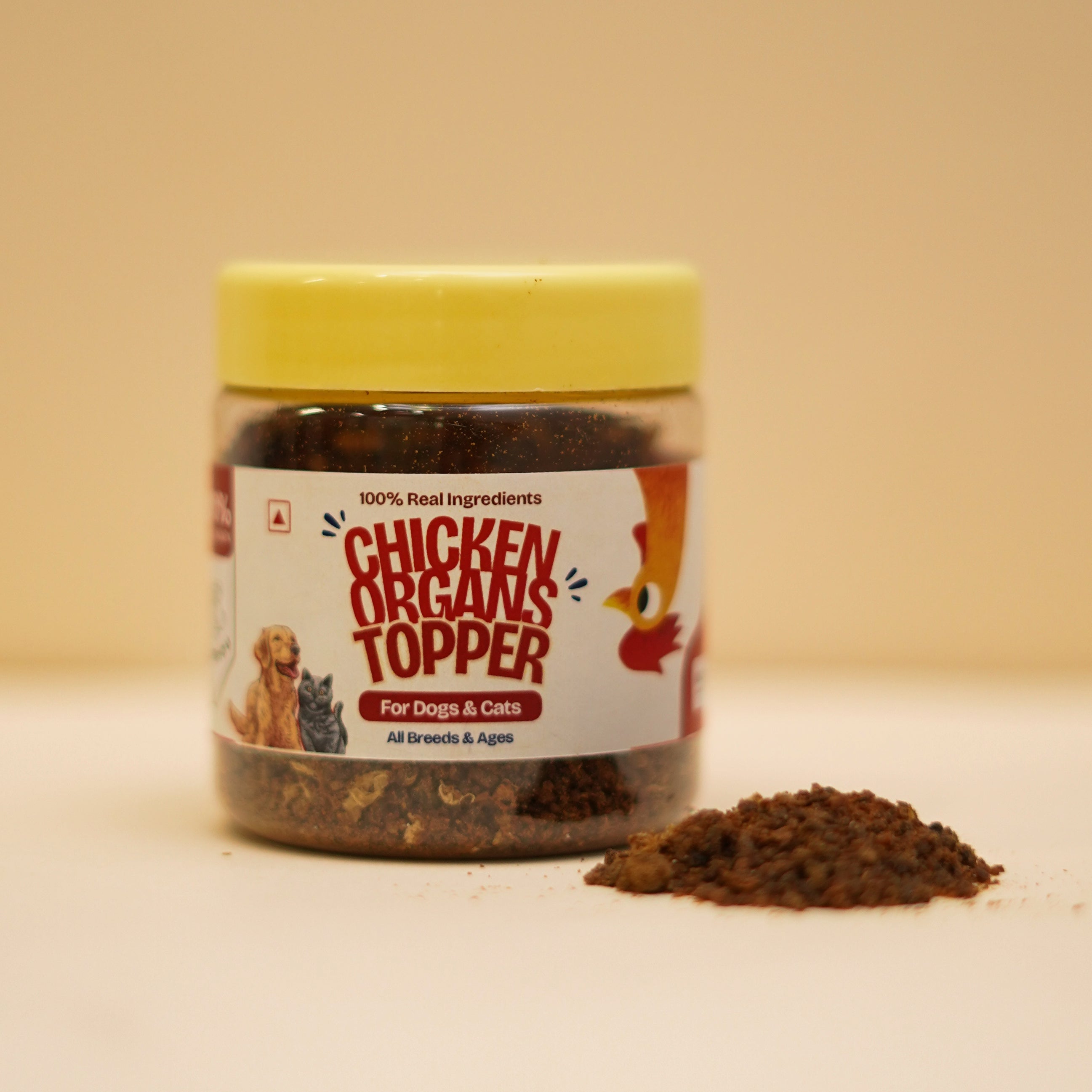 Chicken Organs Food Topper Meal Seasoning Natural Healthy for Cats ...