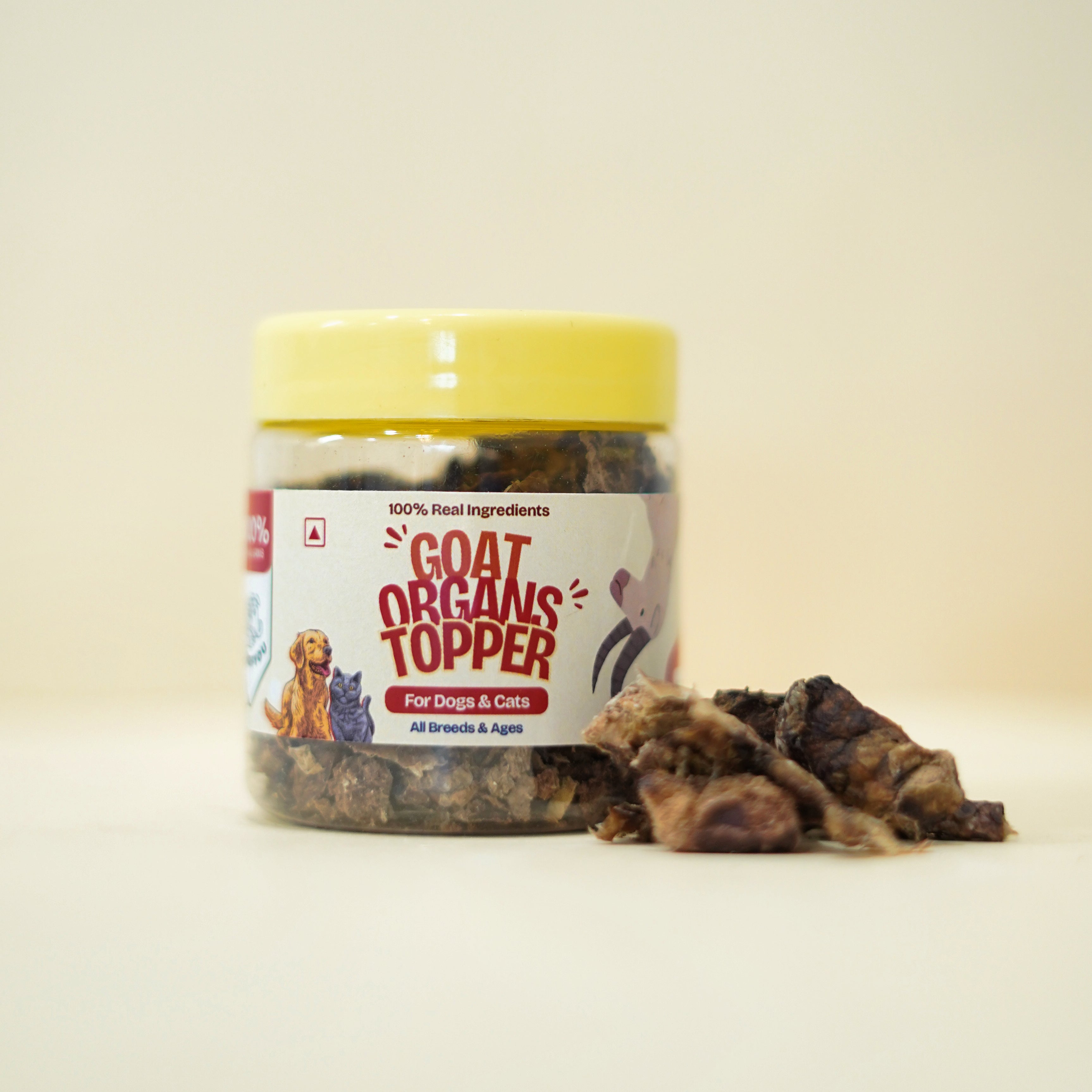 Goat Organs Food Meal Topper Seasoning Natural Healthy for Cats – FloofYou